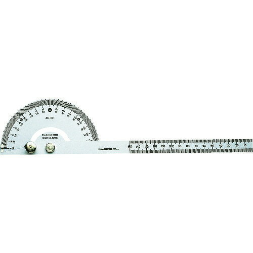 オレンジブック トラスコ中山　TRUSCOTRUSCO プロトラクター シルバー仕上げ 竿全長304mm 〔品番:TP101〕[ 注番:2297159]特長●竿が完全に固定できるので高精度の用途に使用できます。●表面はシルバー仕上げにより光...