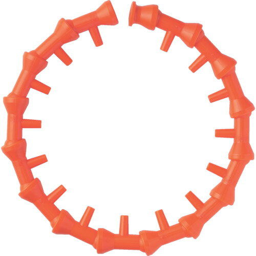 オレンジブック トラスコ中山　TRUSCOTRUSCO クーラントライナー サークルフローノズルキット 〔品番:CL4N10K〕[ 注番:2304481]特長●円の中心に向かって15個のノズルからクーラントを供給します。●機械的強度、耐疲労...