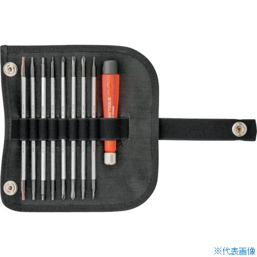 オレンジブック トラスコ中山　TRUSCOPBスイスツールズ 差替式精密ドライバーセット 〔品番:515〕[ 注番:2310859]特長●ブレードの長さは無段階で調整可能です。●よく使う精密ドライバーのセットです。●セットは持ち運びに便利な...