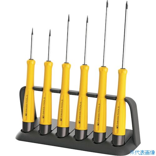 オレンジブック トラスコ中山　TRUSCOPBスイスツールズ スイスグリップESD精密ドライバーセット 〔品番:8641ESD〕[ 注番:2312440]特長●弱電関連での作業に最適なESDタイプです。●静電気の帯電が危険または損傷をもたら...