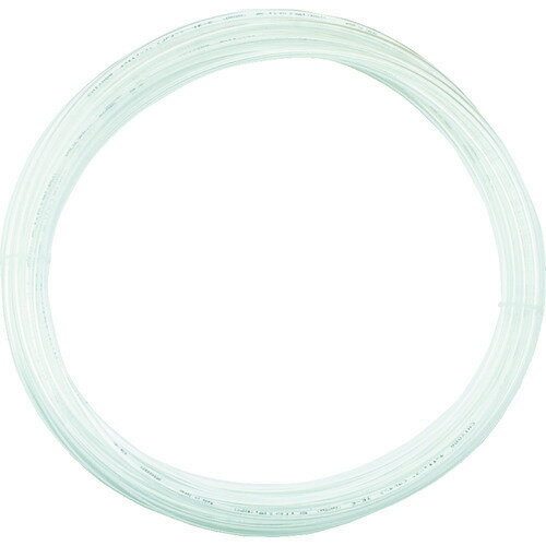 オレンジブック トラスコ中山　TRUSCOTRUSCO ポリウレタンチューブ 4X2.5mm 10m巻 透明 〔品番:TEN4X2.510TM〕[ 注番:2317451]特長●耐水性・耐油性に優れています。●柔軟性に優れており、曲げ半径が非...