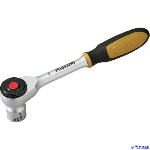 オレンジブック トラスコ中山　TRUSCOPROXXON ロータリーラチェットハンドル 1/2 〔品番:83084〕[ 注番:2321159]特長●グリップハンドルを左右にひねると主軸が設定した任意の一定方向に回転する（ツイストロータリー機...
