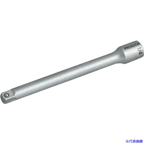 オレンジブック トラスコ中山　TRUSCOPROXXON エクステンションバー100mm 1/4 〔品番:83707〕[ 注番:2321219]特長●収縮が少なく、より精度の高い加工が可能な冷間鍛造技術によって製造されたソケットは、レーザー...