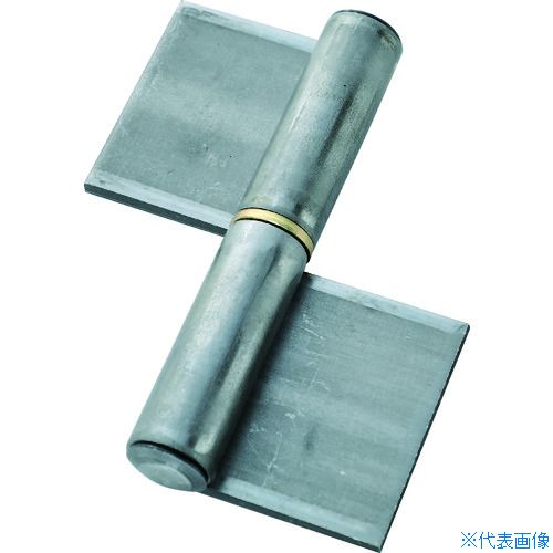 オレンジブック トラスコ中山　TRUSCOTRUSCO スチール製特厚溶接旗蝶番 左用 全長127mm (2個入) 〔品番:2000W127L〕[ 注番:2335964]特長仕様●全長(mm)：127●幅(mm)：104●厚さ(mm)：4....