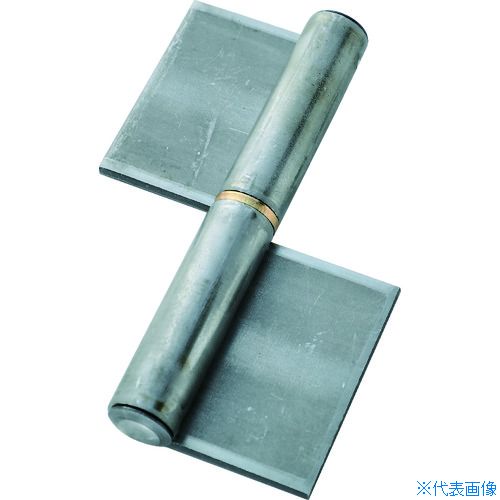 オレンジブック トラスコ中山　TRUSCOTRUSCO スチール製特厚溶接旗蝶番 左用 全長153mm (2個入) 〔品番:2000W153L〕[ 注番:2335972]特長仕様●全長(mm)：149●幅(mm)：104●厚さ(mm)：4....