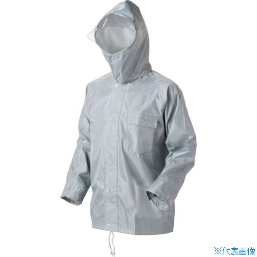 オレンジブック トラスコ中山　TRUSCO喜多 かっぱです。 No1700 シルバー M 〔品番:NO1700SILM〕[ 注番:2352374]特長●上着は、水の侵入を防ぐ前たて、手袋使用時に便利な2重袖、収納に便利な左胸ポケット、視認性...