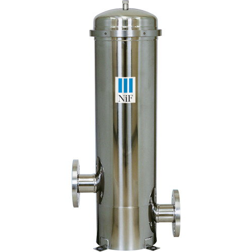 オレンジブック トラスコ中山　TRUSCO日本フイルター SUS316L製ハウジング SFH-5V-L-S-L-6 250mm5本用 Oリングシリコン 〔品番:SFH5VLSL6〕[ 注番:2370444]特長●締め付けやすく液漏れのないク...