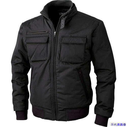 オレンジブック トラスコ中山　TRUSCOXEBEC 防寒ブルゾン322-90-L クロ 〔品番:32290L〕[ 注番:2374529]特長●ボリューム中綿を使用しており、通常のキルティング加工と比べかさ高性があり保温性にも優れています。...