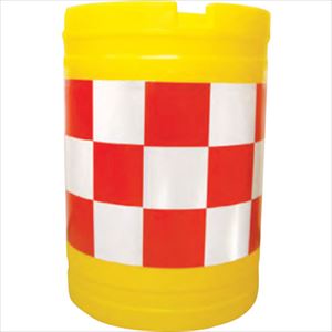 オレンジブック トラスコ中山　TRUSCOグリーンクロス クッションドラム丸型 (高輝度反射) 〔品番:1112010102〕[ 注番:2383350]特長●ドライバーや事故の被害を最小限に抑えるために車の衝突や接触の際のショックを緩和、吸...