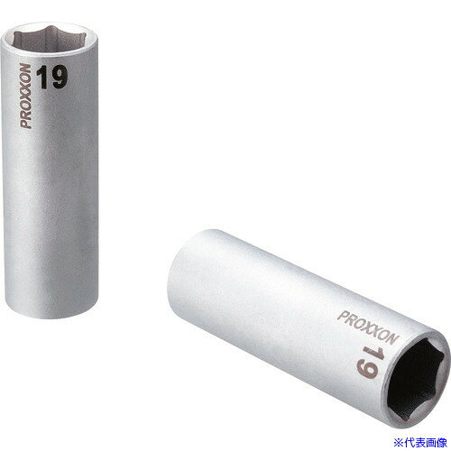 オレンジブック トラスコ中山　TRUSCOPROXXON ディープソケット1/2(6角タイプ) 19mm 〔品番:83364〕[ 注番:2393154]特長●表面仕上：下地に二層のニッケルクロームと最終仕上げはマットクロームが施されています...