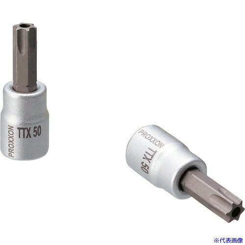 オレンジブック トラスコ中山　TRUSCOPROXXON トルクス[[R下]]ビットソケット3/8 いじり止め穴付 TTX50 〔品番:83599〕[ 注番:2393213]特長●表面仕上：下地に二層のニッケルクロームと最終仕上げはマットク...