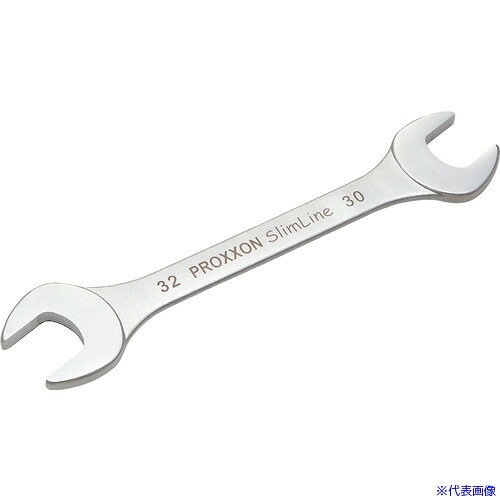 オレンジブック トラスコ中山　TRUSCOPROXXON 両口スパナ 30×32mm 〔品番:83860〕[ 注番:2394531]特長●31CrV3を原材料としたスパナは薄さと耐久性を持ち、深く刻まれたレーザーマーキングが施され素早く直観...