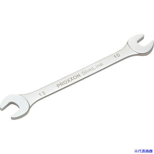 オレンジブック トラスコ中山　TRUSCOPROXXON 両口スパナ 10×13mm 〔品番:83838〕[ 注番:2394536]特長●31CrV3を原材料としたスパナは薄さと耐久性を持ち、深く刻まれたレーザーマーキングが施され素早く直観...