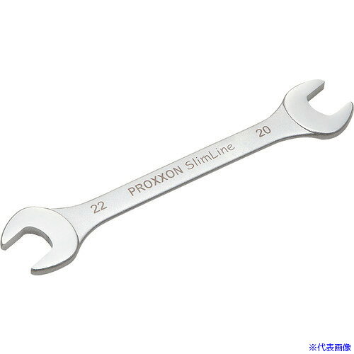 オレンジブック トラスコ中山　TRUSCOPROXXON 両口スパナ 20×22mm 〔品番:83850〕[ 注番:2394540]特長●31CrV3を原材料としたスパナは薄さと耐久性を持ち、深く刻まれたレーザーマーキングが施され素早く直観...