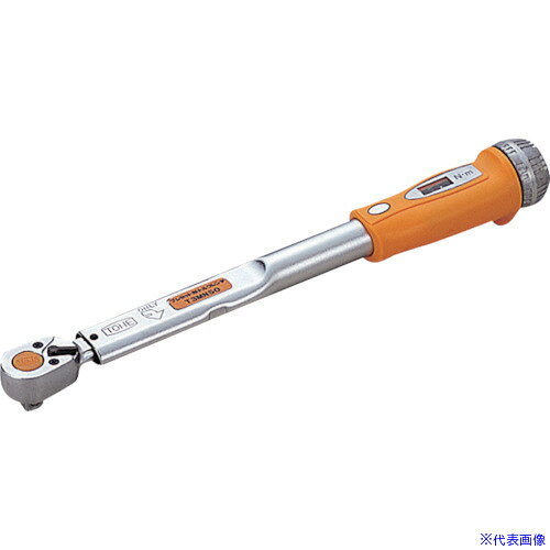 オレンジブック トラスコ中山　TRUSCOTONE プレセット形トルクレンチ(ダイレクトセットタイプ) 差込角9.5mm トルク調整範囲10〜50N・m 〔品番:T3MN50〕[ 注番:2397404]特長●メカニカル機構のデジタル表示値に...