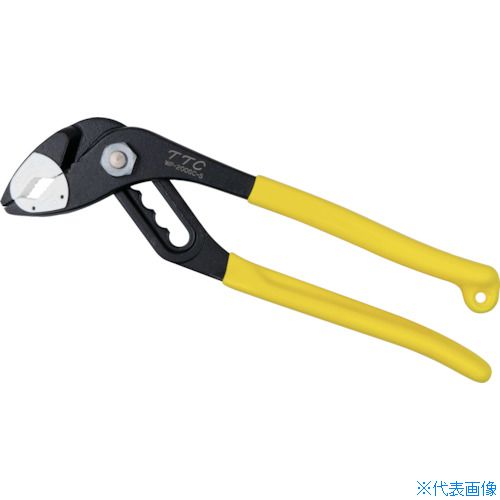 オレンジブック トラスコ中山　TRUSCOTTC ウォーターポンプぷらイヤー ばね付き 200mm 〔品番:WP200SCS〕[ 注番:2409198]特長●ばね内蔵で連続して行う作業に最適です。●安定性の良い3点保持と特殊形状掴み部によっ...