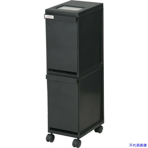オレンジブック トラスコ中山　TRUSCOTONBO ユニード多段スリムペール2段 〔品番:02035〕[ 注番:2447871]特長●上からもゴミを捨てることができます。●移動が楽なキャスター付です。●スリムタイプで省スペースで使えます。...