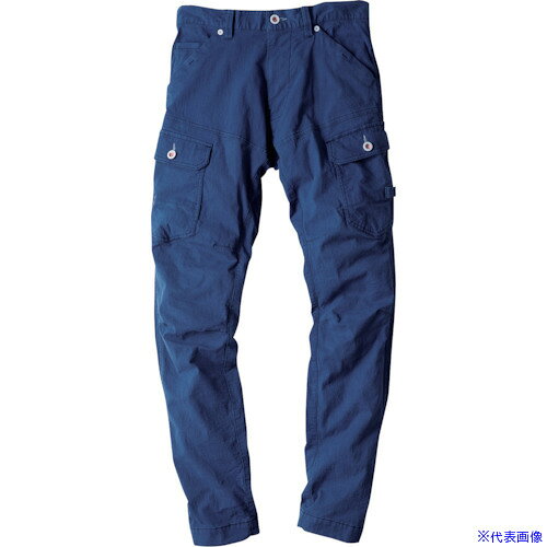 オレンジブック トラスコ中山　TRUSCOXEBEC ジョガーパンツ2259−16−L ネイビーブルー 〔品番:225916L〕[ 注番:2452063]特長●ストレッチサッカー素材と蛇腹プリーツとの相乗効果でさらに動きやすくなりました。用...