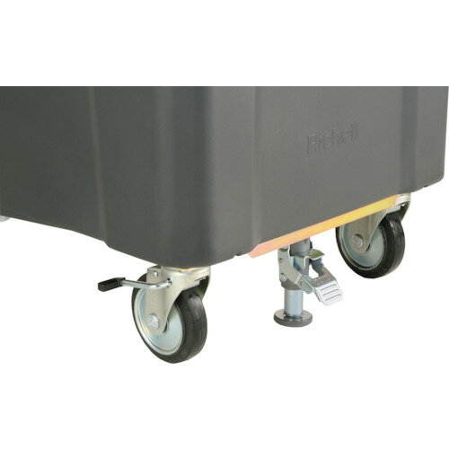 オレンジブック トラスコ中山　TRUSCOリッチェル キャリングカートN用追加オプション フットブレーキ 〔品番:40137〕[ 注番:2457120]特長仕様●タイプ：320L用仕様2●キャリングカートN 320・320S用材質/仕上●ス...