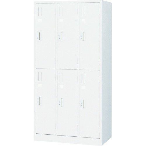 オレンジブック トラスコ中山　TRUSCOTRUSCO TZ型防錆強化6人用ロッカー ホワイト 〔品番:TZWL6〕[ 注番:2461004]特長●亜鉛メッキに加え、メラミン焼き付け塗装を施しているため、非常に優れた、一般鋼板製品の約2倍の...