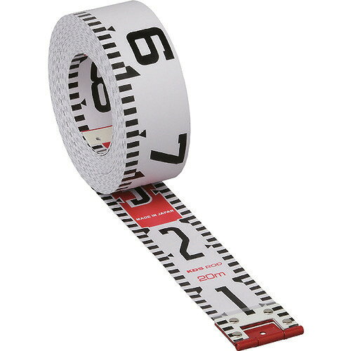 オレンジブック トラスコ中山　TRUSCOKDS 記録証明写真用ロッド60巾20m 〔品番:R6020〕[ 注番:2461617]特長●グラスファイバー製で見やすく丈夫です。●信頼の高精度です。●JIS1級品です。用途●工事・災害・事故・ス...