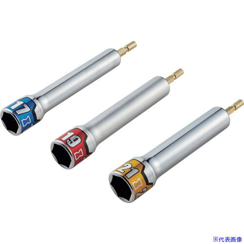 オレンジブック トラスコ中山　TRUSCOKTC インパクトドライバ用ロングソケットビット19mm 〔品番:BZP63L19〕[ 注番:2463906]特長●折れても落ちず、着脱も容易な独自の落下防止機構を内蔵のインパクトドライバ用ソケット...