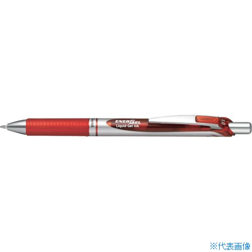 オレンジブック トラスコ中山　TRUSCOPENTEL ボールペン エナージェル 1.0mm 赤 〔品番:BL80B〕[ 注番:2469002]特長●濃くはっきりとした文字が書け、速記にも強く、乾きも速いエナージェルインキ採用です。●軽くな...