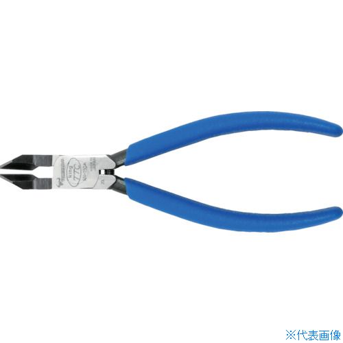 オレンジブック トラスコ中山　TRUSCOTTC カクッと45°ニッパー(アングルニッパー) 〔品番:AN150A〕[ 注番:2475246]特長●45°刃とスリムな先端形状で狭い部分に入り込めるため、変則的な箇所の切断が可能です。●フラッ...