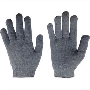 オレンジブック トラスコ中山　TRUSCOミドリ安全 接触感染予防手袋 MS102 子供用 のびのび暖かタイプ グレー 〔品番:MS102ATATAKAGY〕[ 注番:2475928]特長●抗菌・消臭・抗ウイルス素材DEW（R）使用。●繰り...