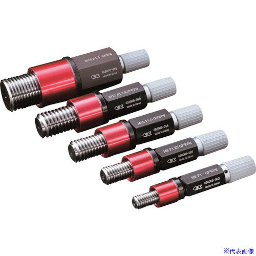 オレンジブック トラスコ中山　TRUSCOアイゼン ワンウェイねじプラグゲージ SPO 6H-GPNP 通り止り M5X0.8 〔品番:SPOM5X0.86HGPNP〕[ 注番:2481935]特長●2→1アクションの検査により作業効率が向...