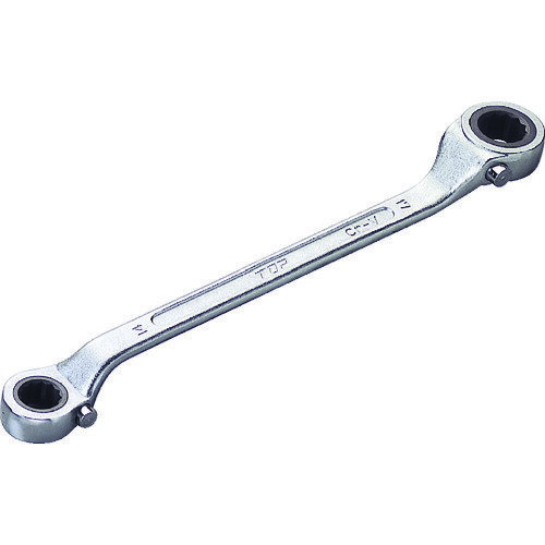 オレンジブック トラスコ中山　TRUSCOトップ工業(TOP) ラチェットメガネレンチ 13X17mm 〔品番:RW13X17〕[ 注番:2487322]特長●切り替えピンで正逆の切り替えができます。●ピンを押すだけの簡単確実なラチェット機...