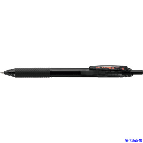 オレンジブック トラスコ中山　TRUSCOPENTEL ボールペン エナージェル エス 1.0mm 黒 〔品番:BL130A〕[ 注番:2489364]特長●濃くはっきりとした文字が書け、速記にも強く、乾きも速いエナージェルインキ採用です。...