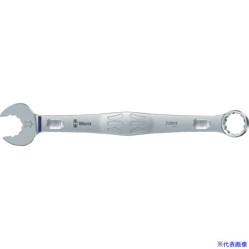 オレンジブック トラスコ中山　TRUSCOWera(ヴェラ) 6003 コンビネーションスパナ Joker 36 〔品番:020507〕[ 注番:2494338]特長●12角にした開口部は回転角度を30°に小さくし、裏返し角度を15°にしま...