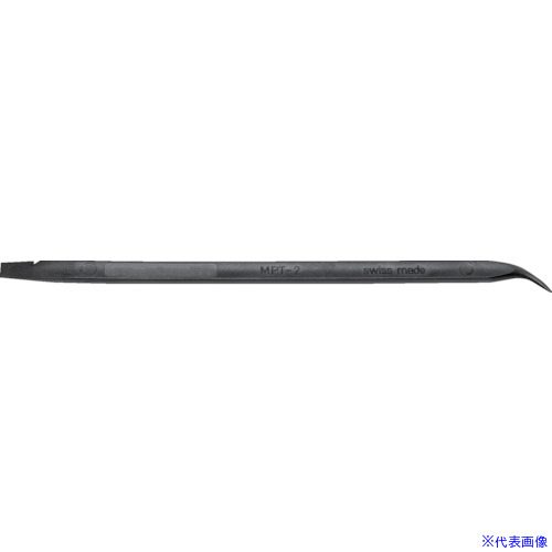 オレンジブック トラスコ中山　TRUSCOidealtek ESD PEEK樹脂プローブ 先曲・平型(ダブルエンド)150mm 〔品番:MPT2CPIT〕[ 注番:2508322]特長●ESD対策仕様のプローブで磁気の嫌う精密機器への作業に...
