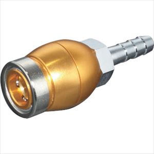 オレンジブック トラスコ中山　TRUSCOヤマト デザインカップリング BDK22−SH−GO 〔品番:BDK22SHGO〕[ 注番:2524890]特長仕様●最高使用圧力(MPa)：1.0●取付サイズ：φ7.5●色：イエロー●接続口径：φ...