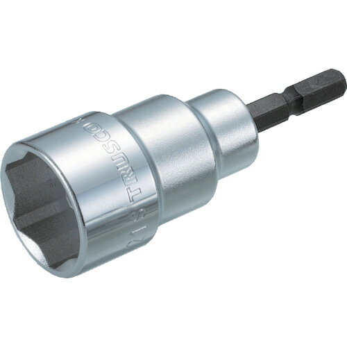 オレンジブック トラスコ中山　TRUSCOTRUSCO 電動ドライバーソケット ショート 24mm 〔品番:TEF24S〕[ 注番:2529351]特長●ショートタイプです。●花形口径でボルト・ナットに装着しやすい形状になっています。●六角...