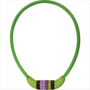 オレンジブック トラスコ中山　TRUSCOKONTEC カラフルワイヤーロック(ダイヤルロック) 〔品番:KT3〕[ 注番:2532960]特長●お好きな番号に変更可能です。●目印にもなるポップなカラーです。仕様●色：グリーン●B(mm)：...