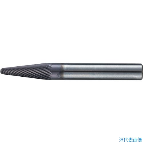 オレンジブック トラスコ中山　TRUSCOMRA 超硬バー MPシリーズ 〔品番:MP7C101SAL〕[ 注番:2534434]特長●安定したばり取り、面取りを実現するために刃径公差を±0.025mmと高精度化。●ビビリの減少や安定したバ...