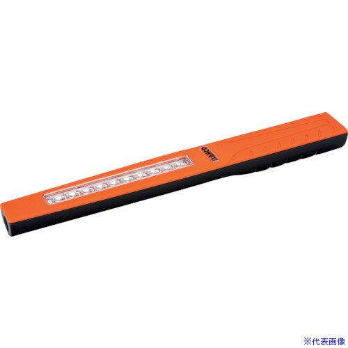 オレンジブック トラスコ中山　TRUSCOBAHCO LEDスリムライト 〔品番:BLTS10〕[ 注番:2534460]特長仕様●明るさ(lm)：400(メイン)、80(上部)●幅(mm)：31●奥行(mm)：24●高さ(mm)：262●...