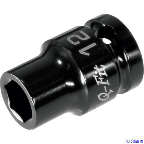 オレンジブック トラスコ中山　TRUSCOアストロプロダクツ Q−Fit 1/2DR インパクトソケット 12mm 〔品番:2002000033772〕[ 注番:2534890]特長●ソケット差込角部分を特許取得の特殊形状にすることにより、...