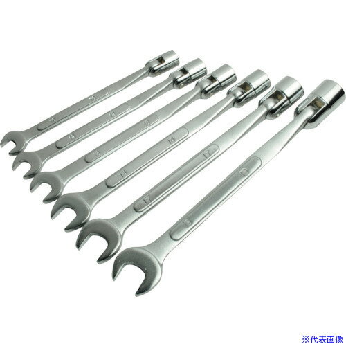 オレンジブック トラスコ中山　TRUSCOアストロプロダクツ 6PC フレックスソケットレンチセット 〔品番:2002000021038〕[ 注番:2537903]特長●スパナとソケットが付いたコンビネーションレンチで、サイズの異なる6本組...