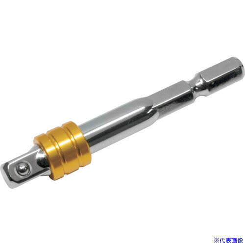 オレンジブック トラスコ中山　TRUSCOアストロプロダクツ 1/4HEX→1/4DR変換アダプター 〔品番:2002000026019〕[ 注番:2537914]特長●電動ドライバーやドリルドライバーなどに取り付け、差込角1/4DR（6....