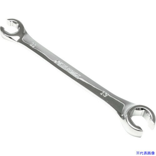 オレンジブック トラスコ中山　TRUSCOアストロプロダクツ フレアナットレンチ 11×13mm 〔品番:2002000025166〕[ 注番:2537964]特長●ブレーキラインやオイルラインなどに使用されているフレアナットに使用するメガ...
