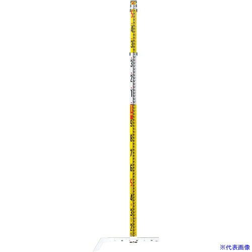 オレンジブック トラスコ中山　TRUSCOMYZOX 下水管スタッフ5m×4段＜SWG−54＞ 〔品番:210101〕[ 注番:2538164]特長●本検査、下検査、施工検査等に最適です。●危険な管内でのコンベックスを使用した測定が不要にな...