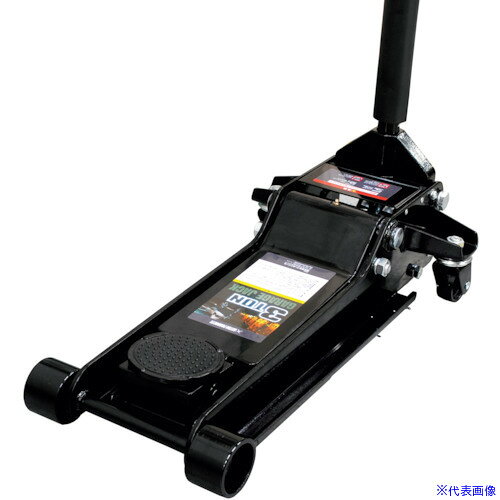 オレンジブック トラスコ中山　TRUSCOアストロプロダクツ 3TON ガレージジャッキ GJ142 〔品番:2006000001427〕[ 注番:2539513]特長●耐荷重3000kgまで対応可能な、低床タイプのジャッキです。●最低地上...