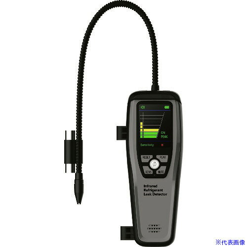 オレンジブック トラスコ中山　TRUSCOBBK ガス漏れ検知器 〔品番:ELS111〕[ 注番:2539639]特長●赤外線方式の為、誤反応が少なくセンサーも長寿命です。用途●エアコン取付時、メンテナンス時に於けるフロンガスの漏れ探知に使...