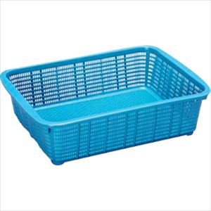 オレンジブック トラスコ中山　TRUSCOYAZAKI 茶わんかご 中 BK-90 ブルー 〔品番:BK90B〕[ 注番:2539749]特長●キッチン用品の収納だけでなく、学校、病院などで書類等の整理、保管など業務用としても利用されていま...