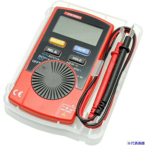 オレンジブック トラスコ中山　TRUSCOアストロプロダクツ デジタルマルチテスターポケット型DT966 〔品番:2001000009664〕[ 注番:2541125]特長●測定値に対して最適な範囲を選択してくれるオートレンジ式です。●専用...