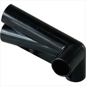 オレンジブック トラスコ中山　TRUSCOyazaki イレクター Φ28 プラスチックジョイント J−9 ブラック 〔品番:J9SBL〕[ 注番:2541327]特長●接着固定式のプラスチック製ジョイントです。●Φ28イレクターパイプと組...