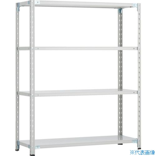 オレンジブック トラスコ中山　TRUSCOTRUSCO CB型 軽中量セミボルトレス棚 900X450XH1500 4段 WG色 〔品番:CB5344WG〕[ 注番:2545621]特長●組み立て簡単、今までボルト組みをしていた手間が大きく...